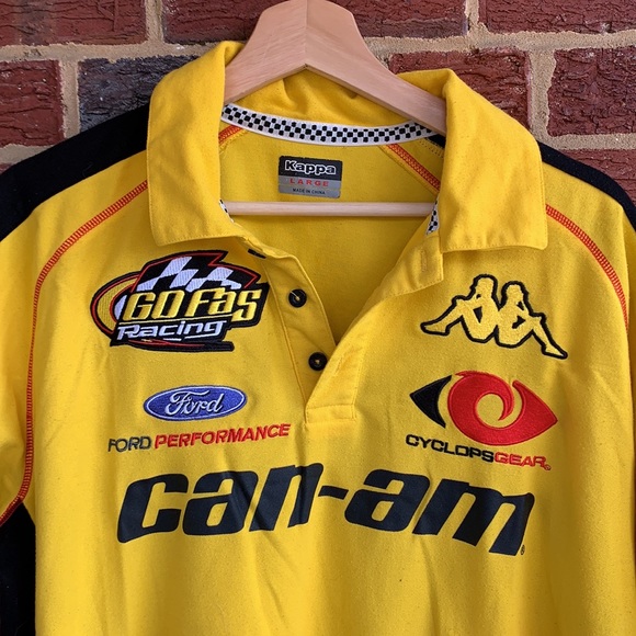 Shirts | Can Am Kappa Ford Racing Polo Mens Large | Poshmark